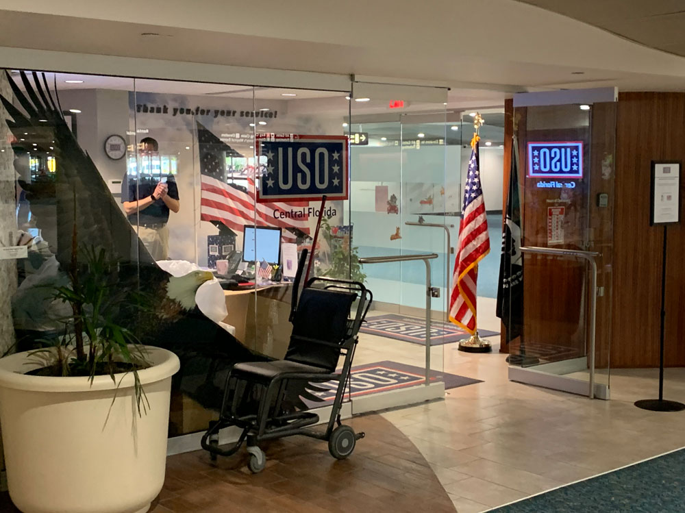 Hotel and Lounges at Orlando International Airport